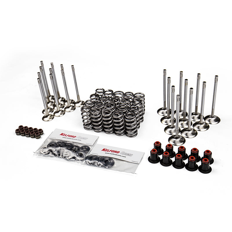 JDY Combo - Ferrea Intake & Exhaust Valves + Kelford Valve Spring Kits ...